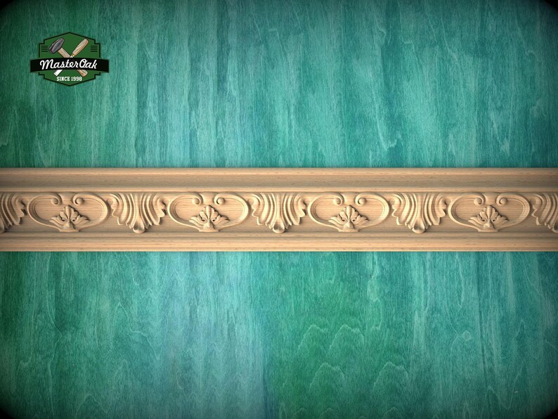 Regal Acanthus Scroll Molding - Architectural Grandeur, 40" Decorative ...