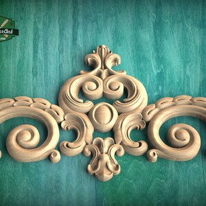 Classic Onlay With Volutes and Spirals - Home Decor Decoration ...