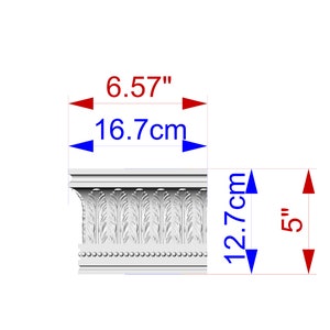 Wooden Window Valance With Acantus Leaves, Cornice Board, Baroque ...