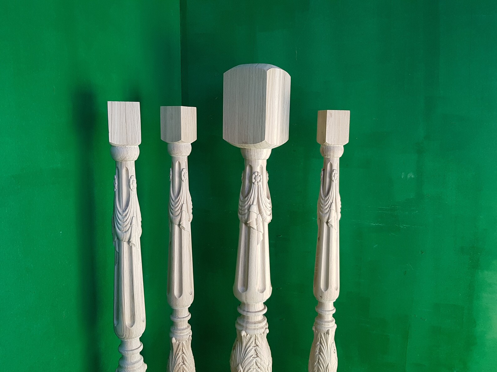 Carved Baluster in Classic Style 1 Piece Carved Banister of - Etsy