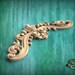 Decorative Scroll Crest – Symmetrical Wall Accent - Etsy