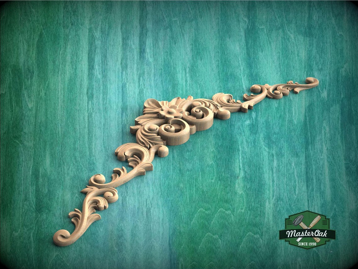 Baroque Arch Applique With Central Shell and Scroll Accents - Etsy