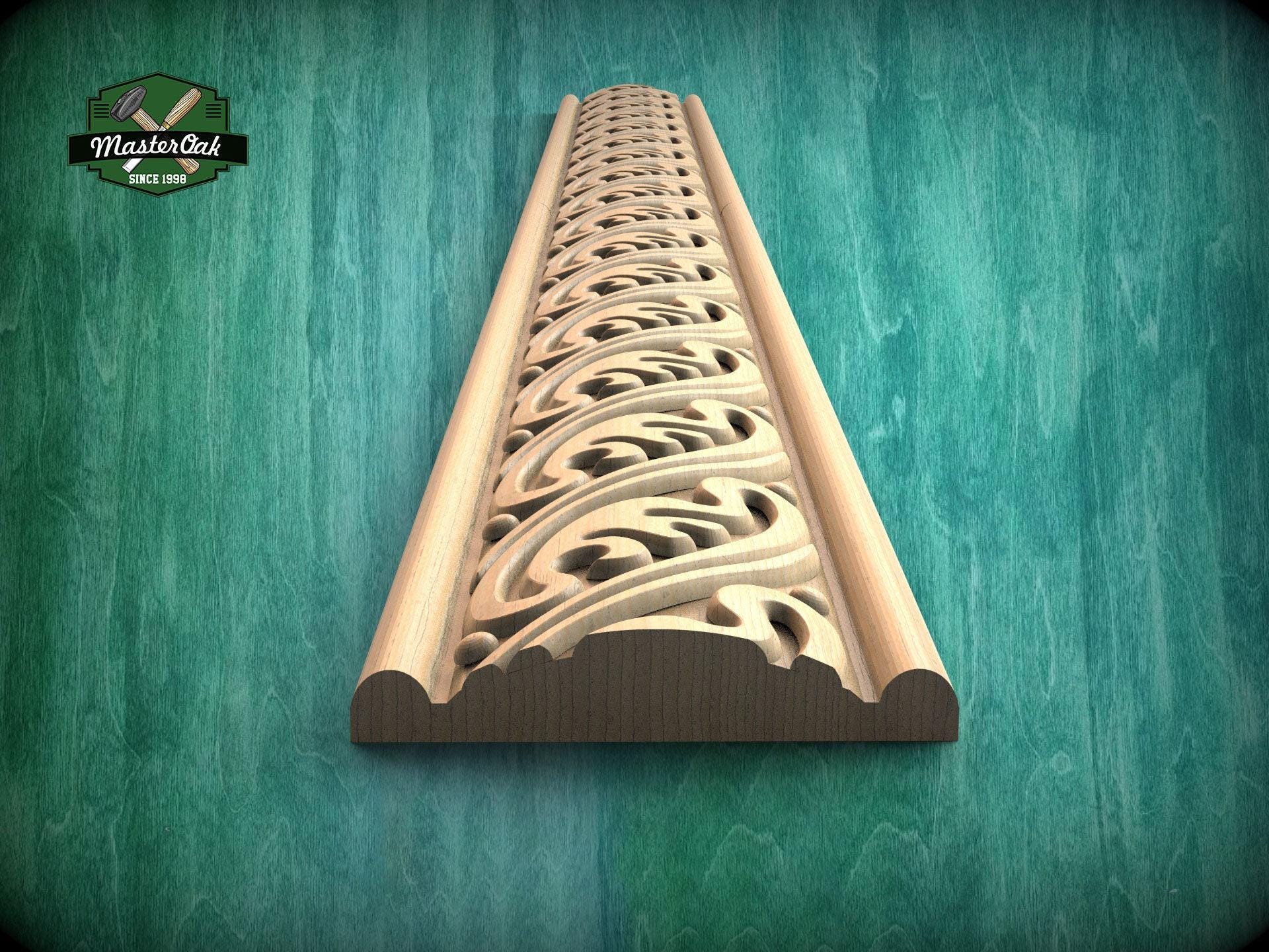 Scroll Leaf Harmony Moulding , 40" Classic & Modern Decor, 1 Pc ...
