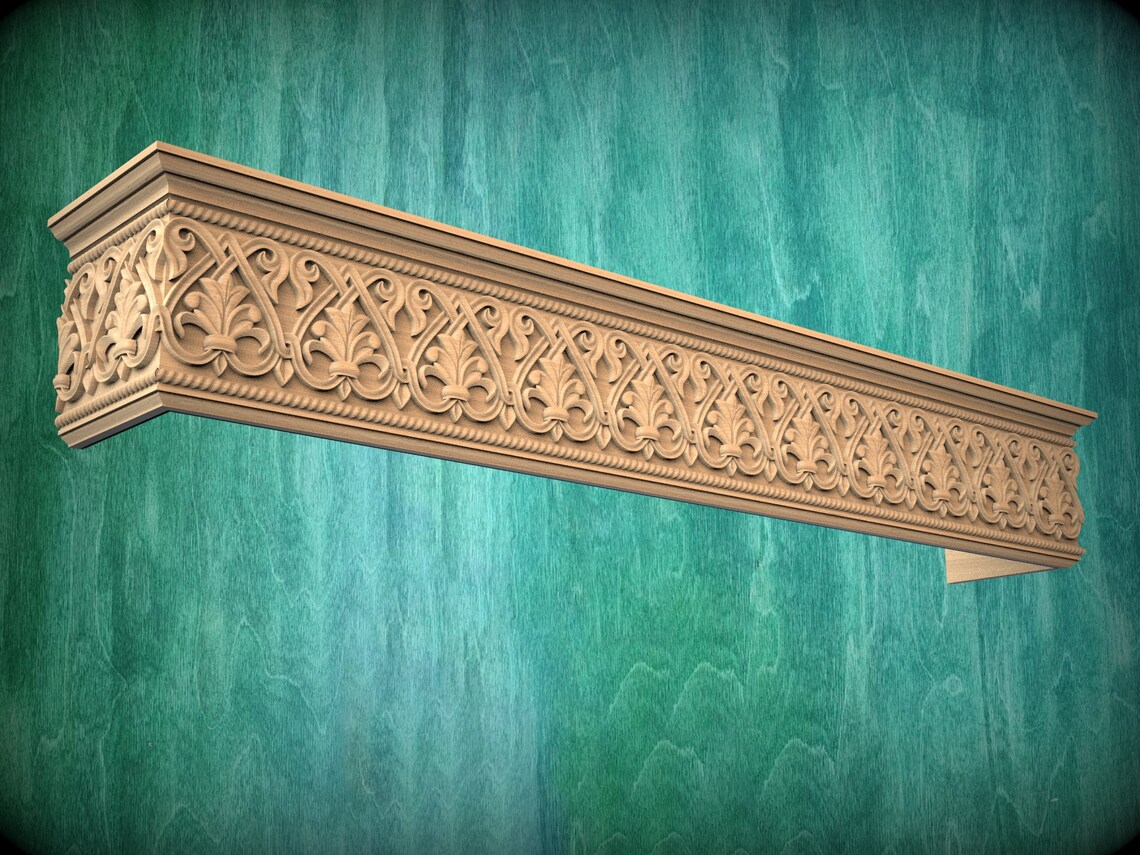 Wooden Window Pelmet Cornice Board Baroque Pelmet Antique - Etsy