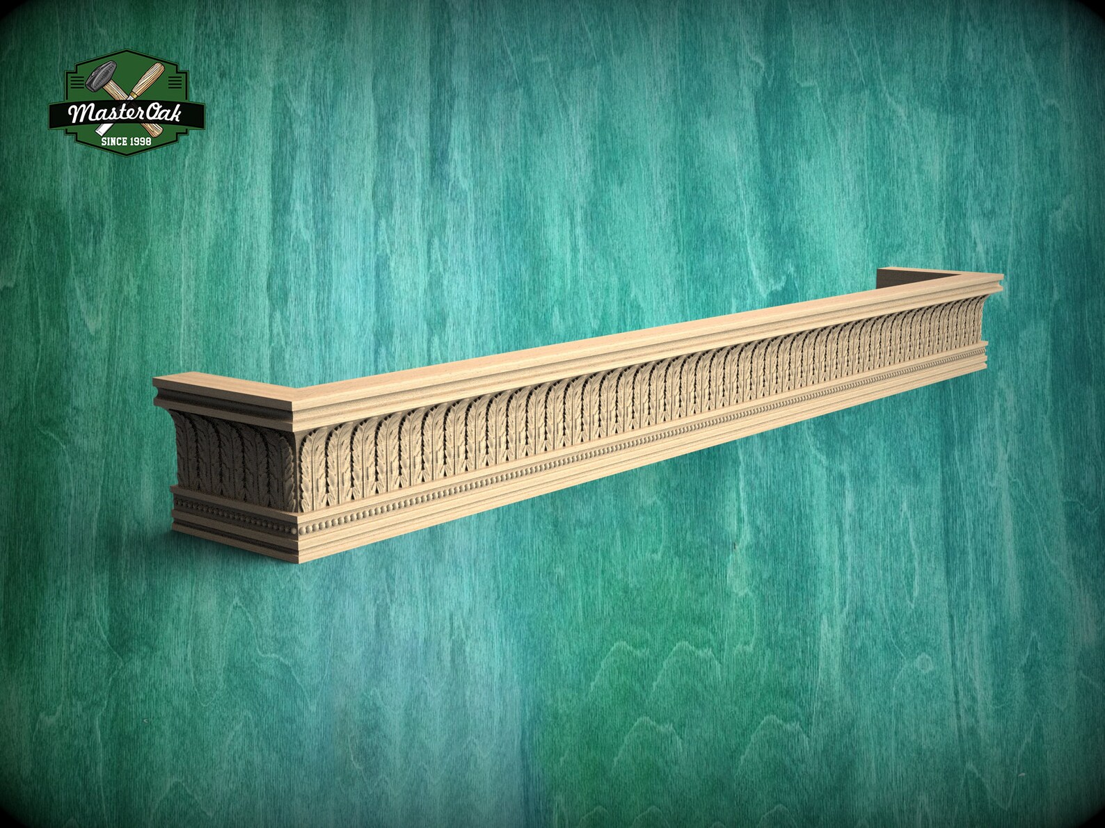 Wooden Window Valance With Acantus Leaves Cornice Board - Etsy