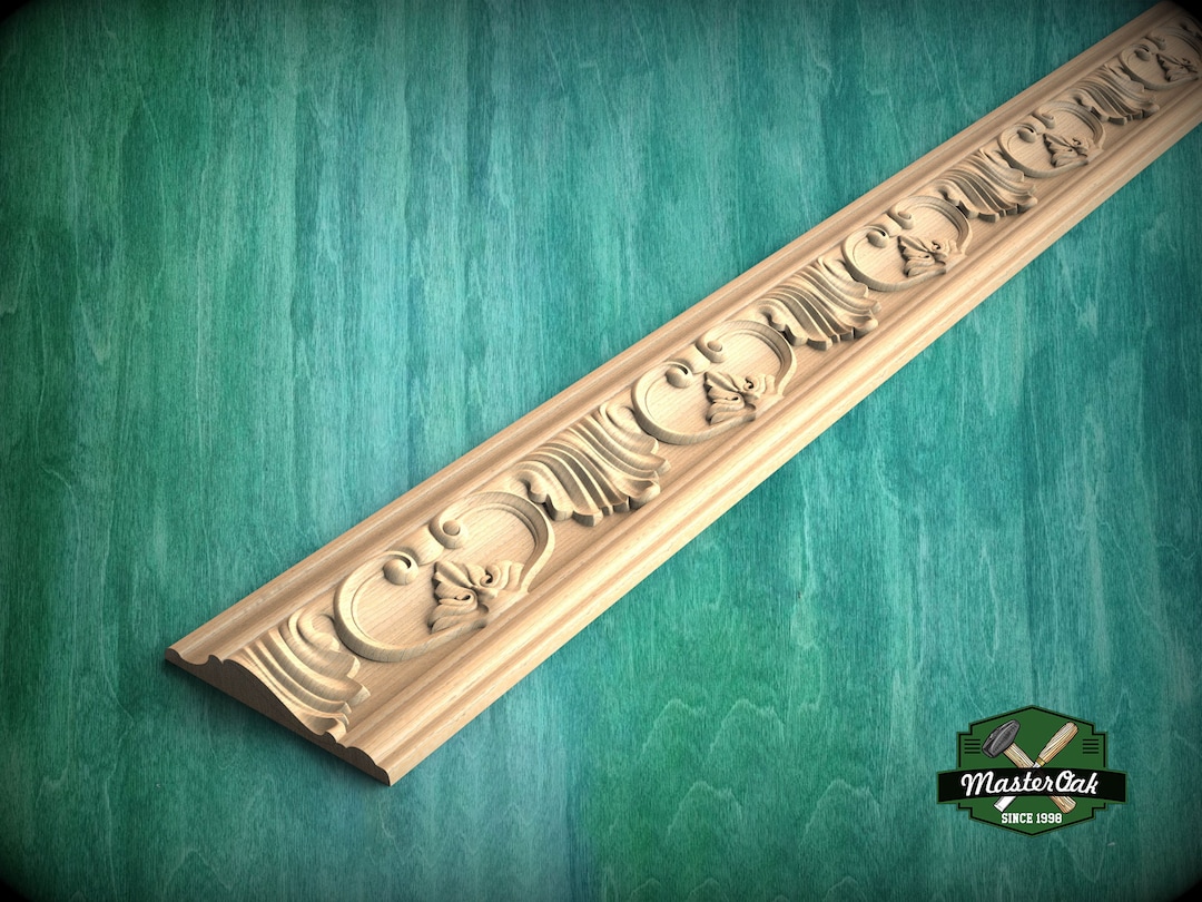 Regal Acanthus Scroll Molding - Architectural Grandeur, 40" Decorative ...