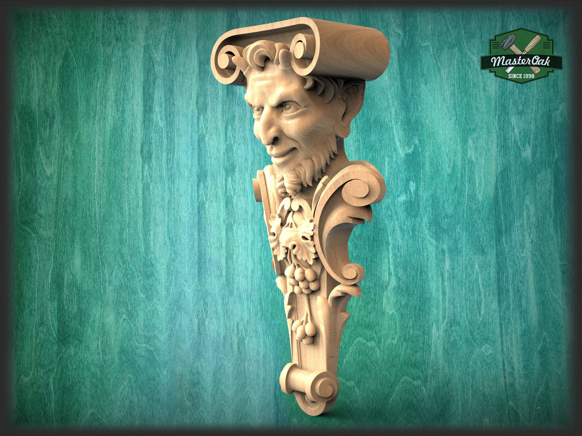 Mephistopheles Corbel of Wood Gothic Corbel Devil Corbel - Etsy
