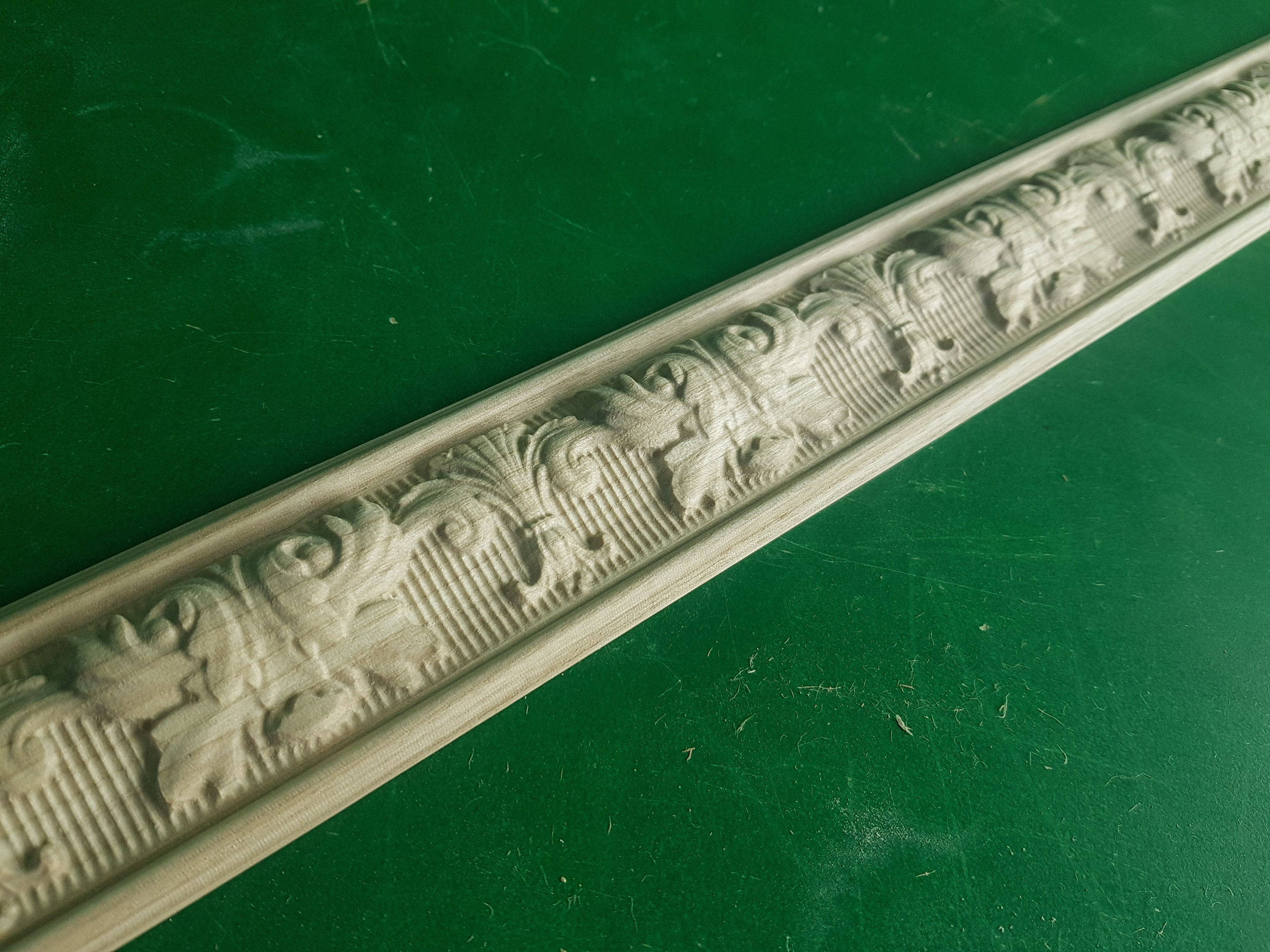 Ornament in Baroque Style 40 Carved Wooden Baguette - Etsy