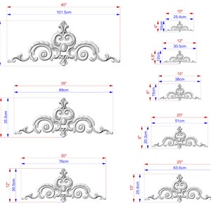 Classic Onlay With Volutes and Spirals - Home Decor Decoration ...