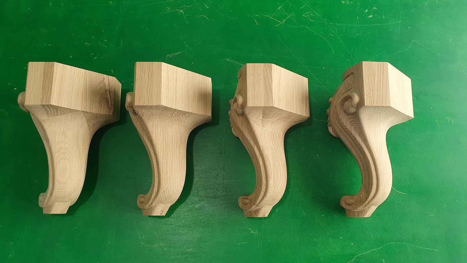 Carved Cabriole Legs Set 4pc for the Cupboard - Etsy