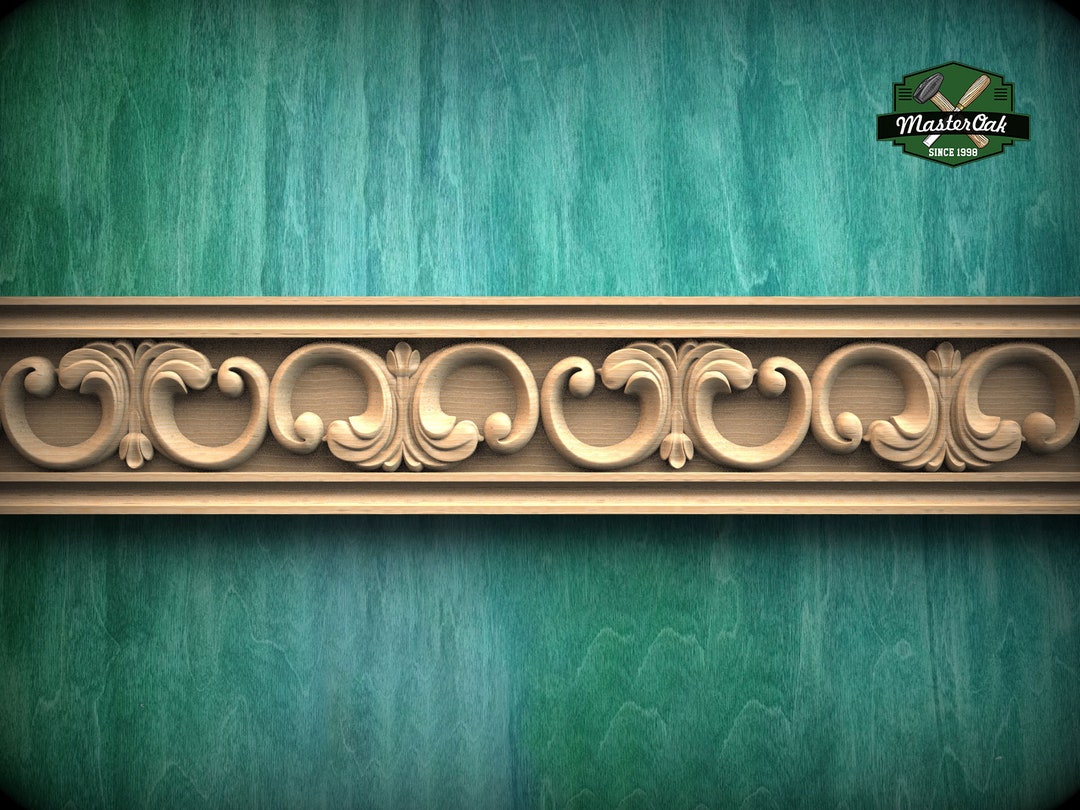 Acanthus Scroll Elegance Molding - Regal Acanthus Cascade, 40", 1 Pc ...