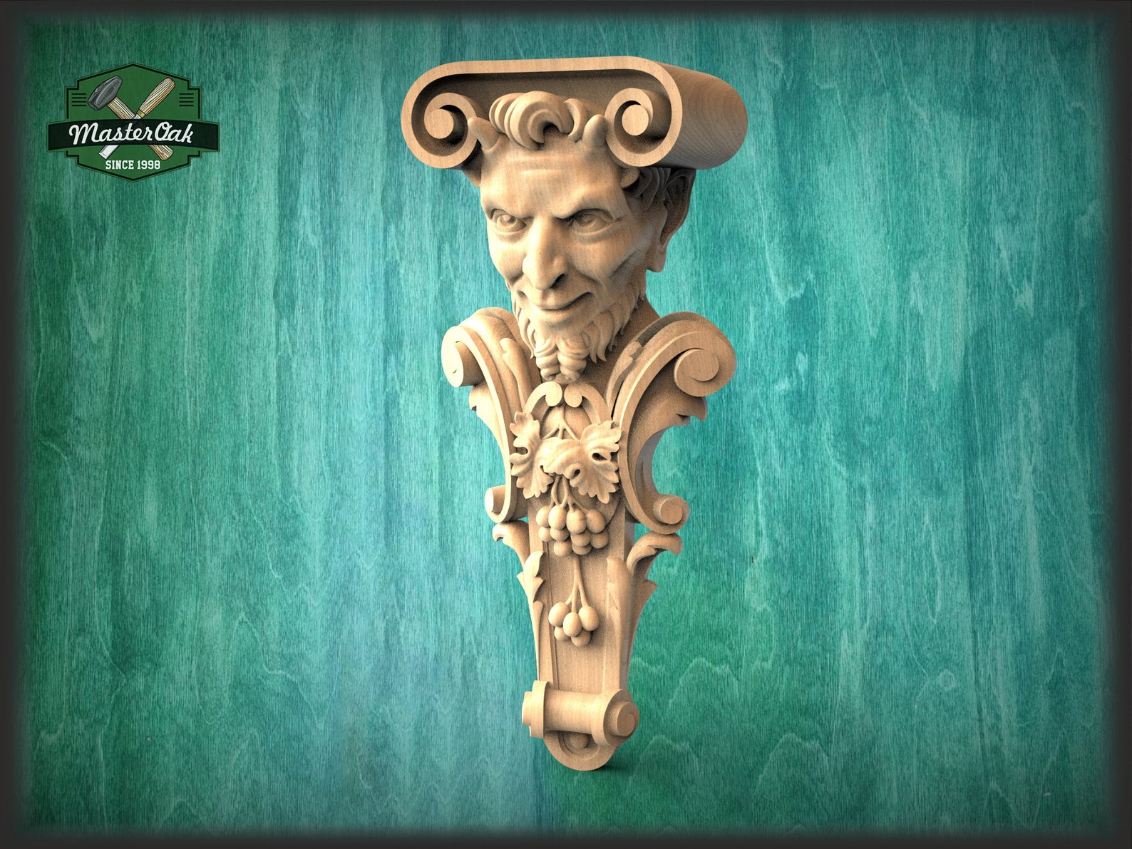 Mephistopheles Corbel of Wood Gothic Corbel Devil Corbel - Etsy
