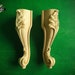 Pair of Beautiful Carved Legs, Set 2pc, Classic Style Legs, Baroque ...