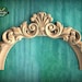 Baroque Style Wooden Arch Decoration – Classic Swirls and Foliage ...