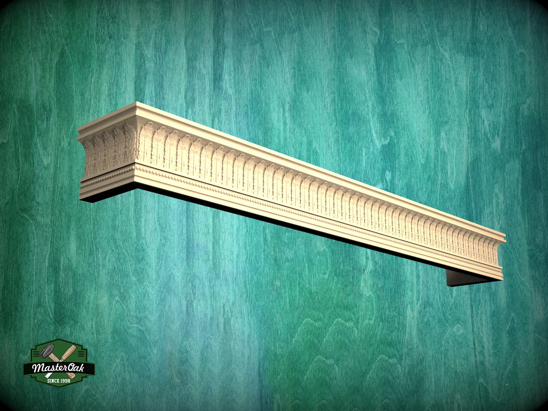 Wooden Window Valance With Acantus Leaves Cornice Board - Etsy