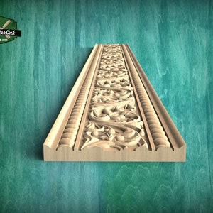 Renaissance Foliate Scroll Molding - Artistic Wood Decor, 40", 1 Pc ...