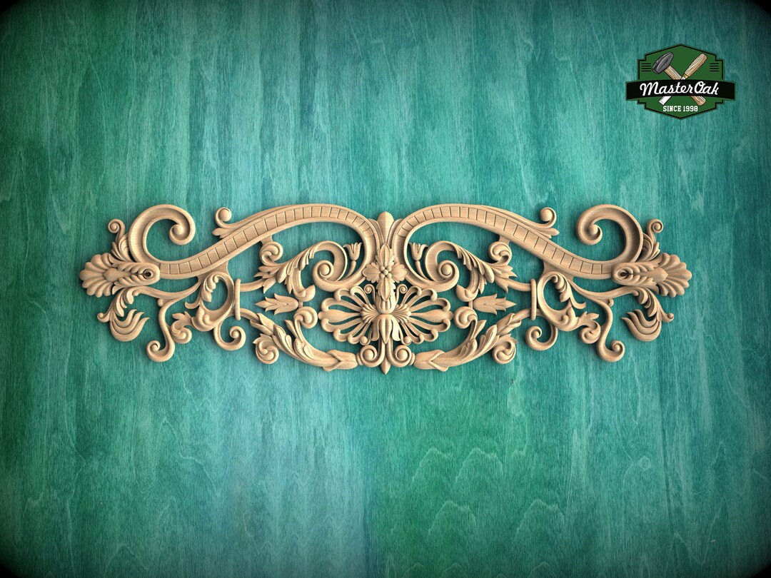 Regal Baroque-style, Elegant Wooden Baroque Scrollwork Wall Decor - Etsy
