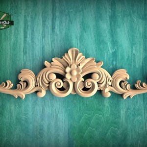 Baroque Scroll Pediment – Elegant Wall Accent - Etsy