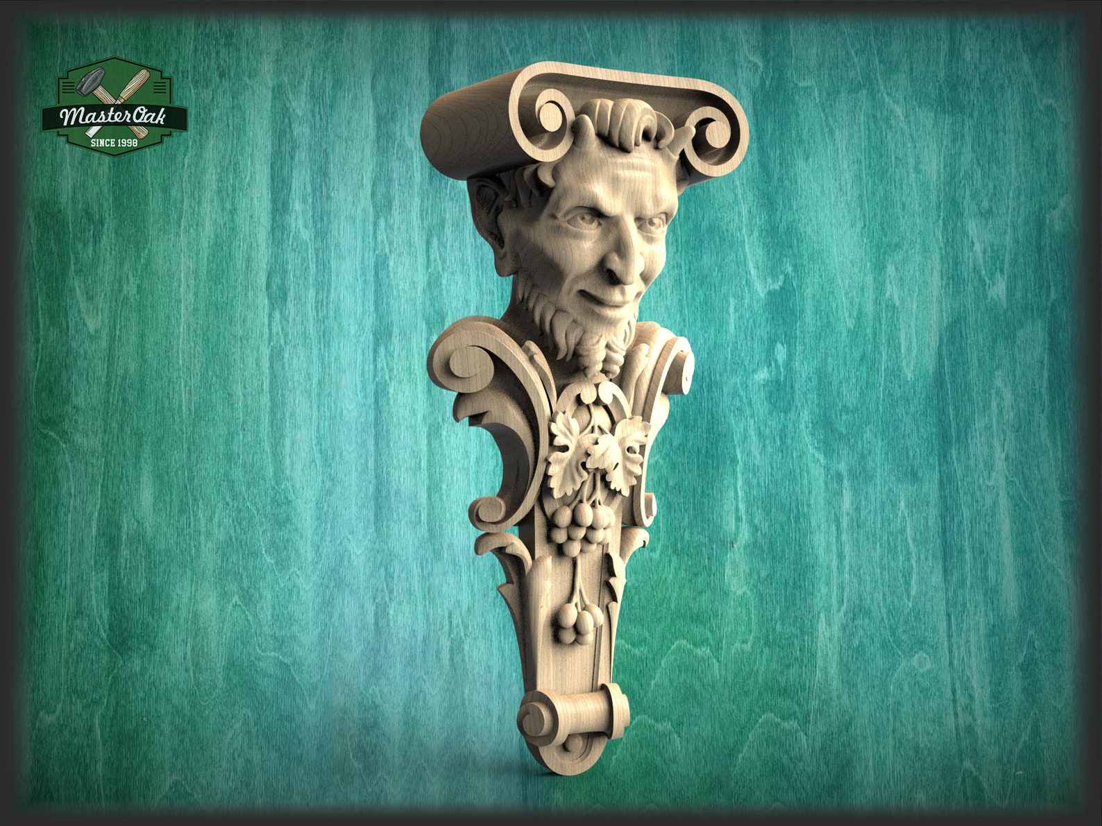 Mephistopheles Corbel of Wood Gothic Corbel Devil Corbel - Etsy