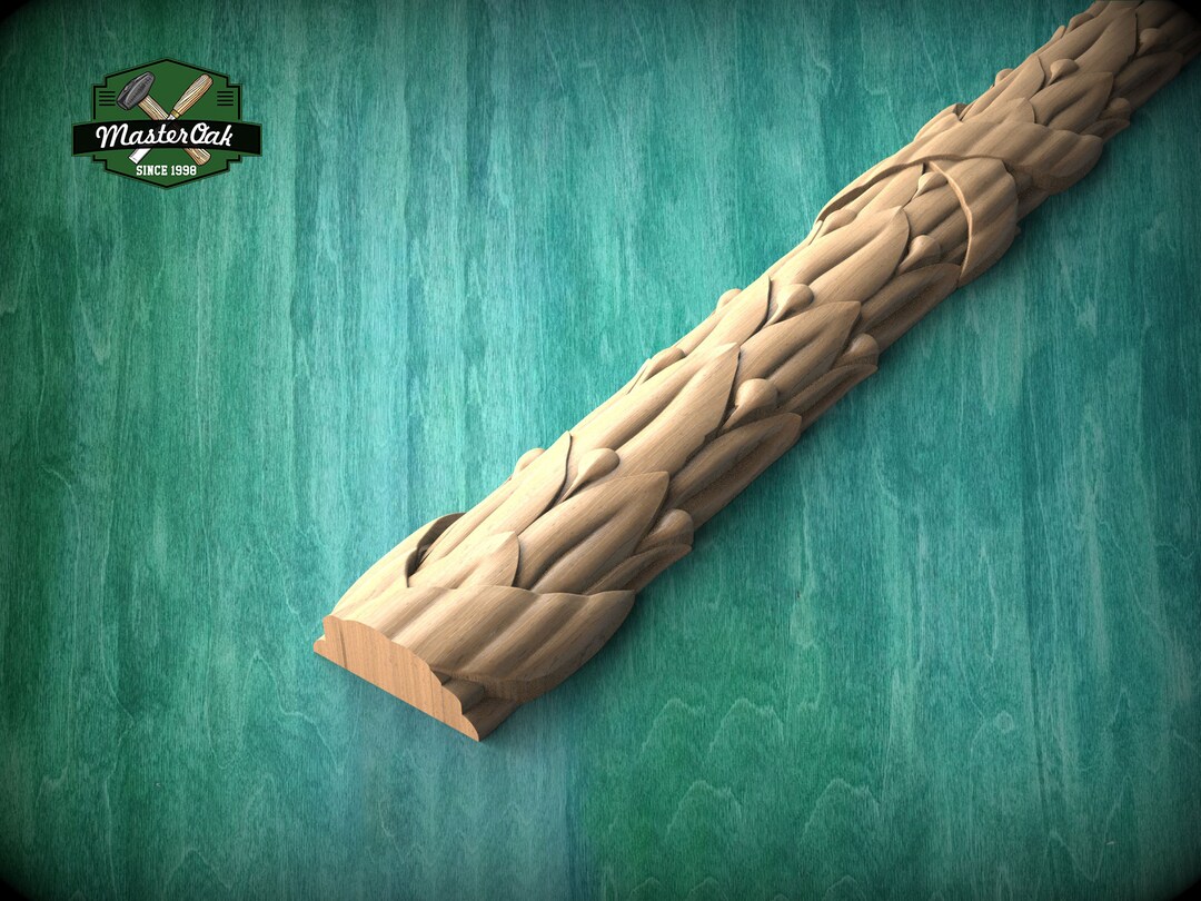 French Laurel Leaf Carved Moulding – Classic Elegance, 40 ...