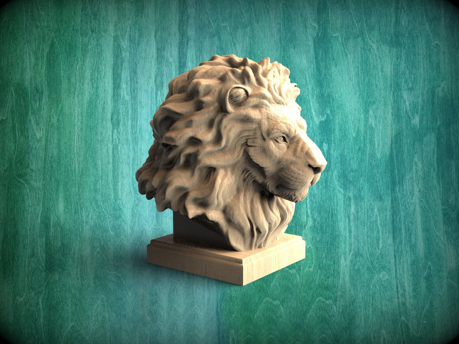 Lion Finial Bed Post Lion Wooden Finial Lion Statue for - Etsy