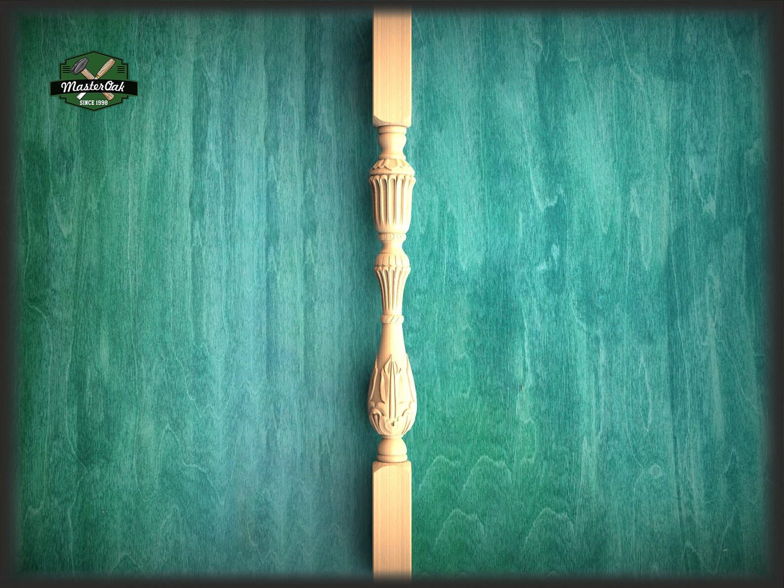 Luxury Carved Wooden Baluster for Stairs Carved Banister of | Etsy