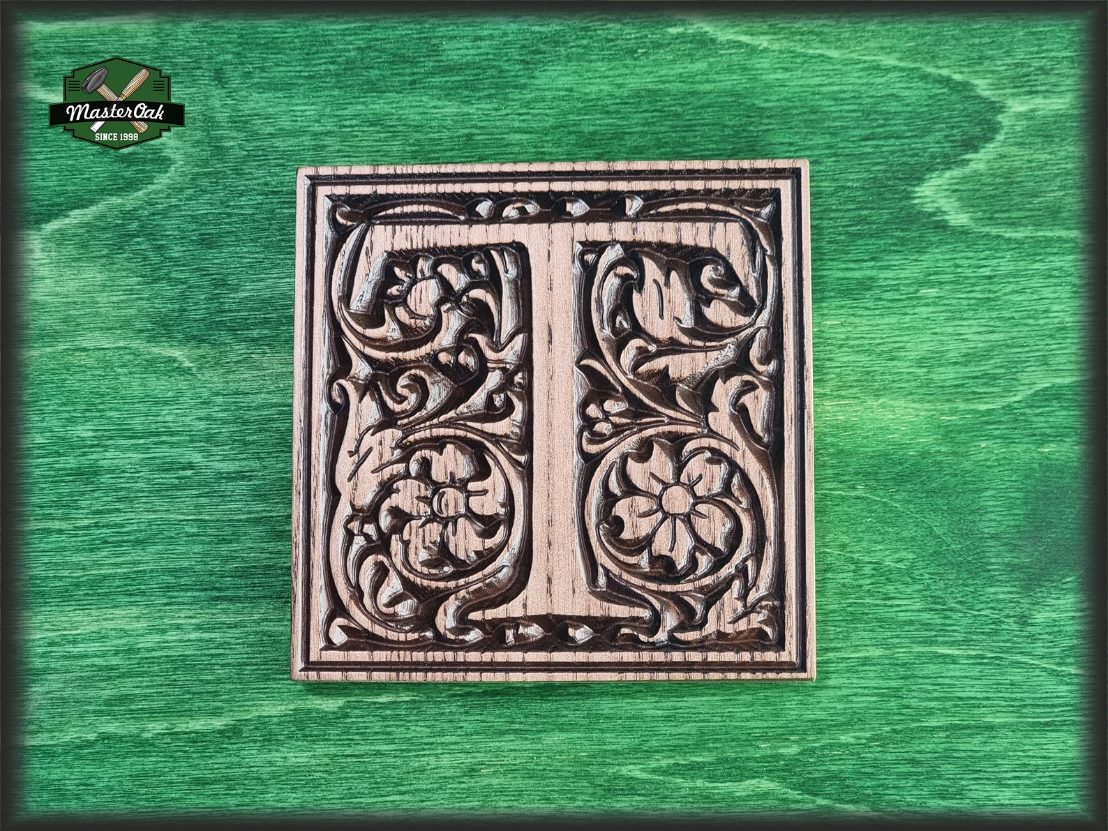 Family Letter Plaque Wooden Letter Sign Carved Monogram - Etsy