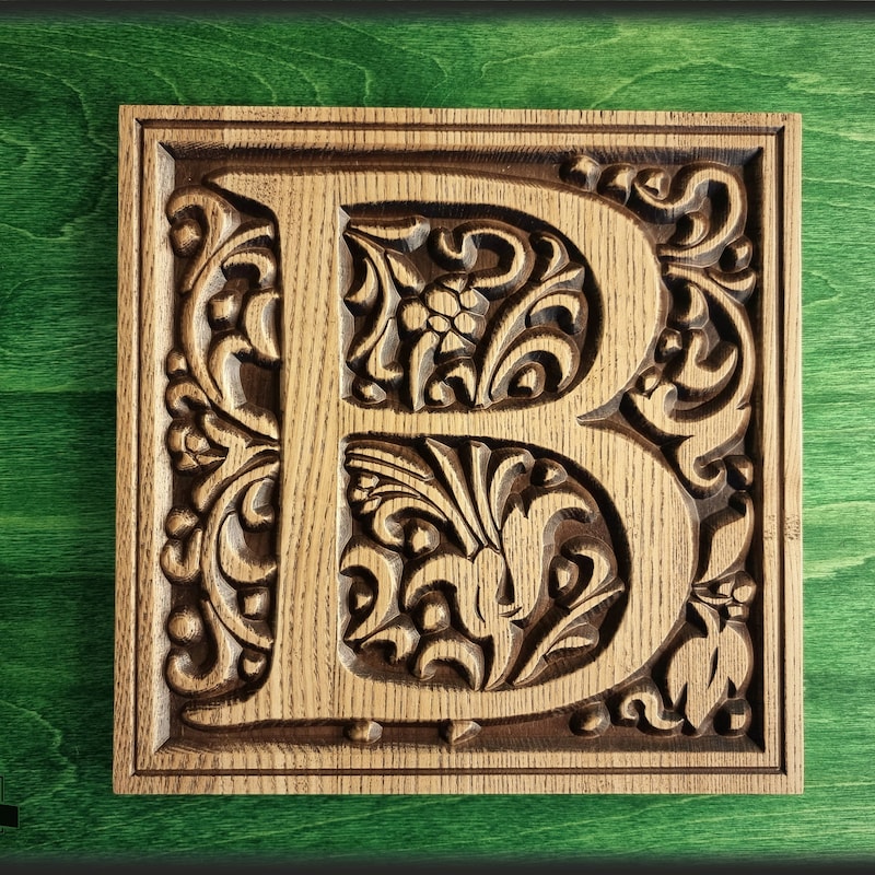 Wood Initials - Etsy