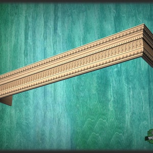 Pelmet of Wood, Baroque Pelmet, Antique Classic Carved Curtain Rod of ...