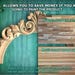 Baroque Style Wooden Arch Decoration – Classic Swirls and Foliage ...