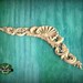 Arched Wooden Shell Decor, Millwork Wood Decorative Shell Applique ...