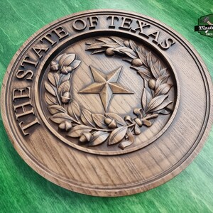 The Great Seal of the State of TEXAS, Coat of Arms of the TEXAS State ...