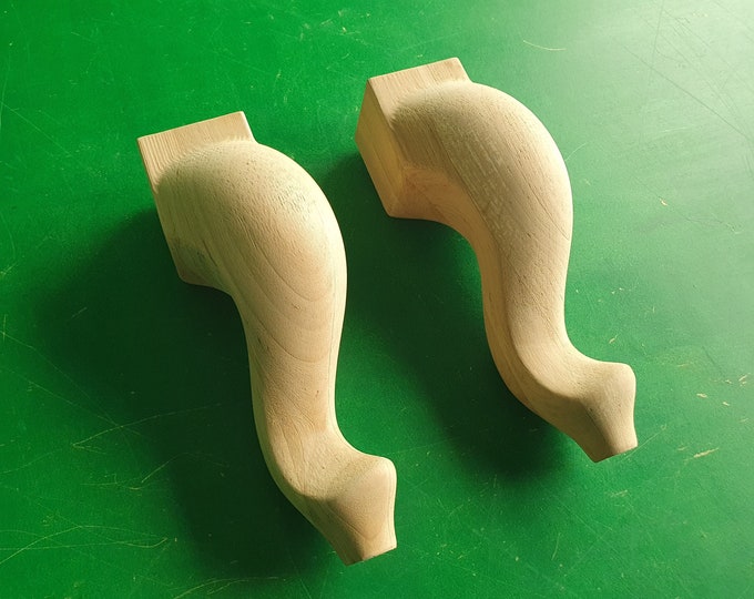 Classic Cabriole Legs Set 2pc Classic Style Legs Baroque | Etsy