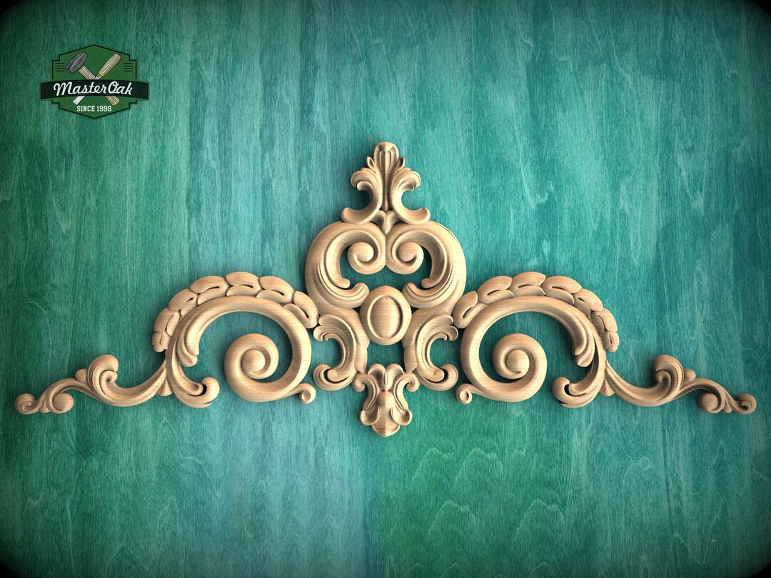 Classic Onlay With Volutes and Spirals - Home Decor Decoration ...