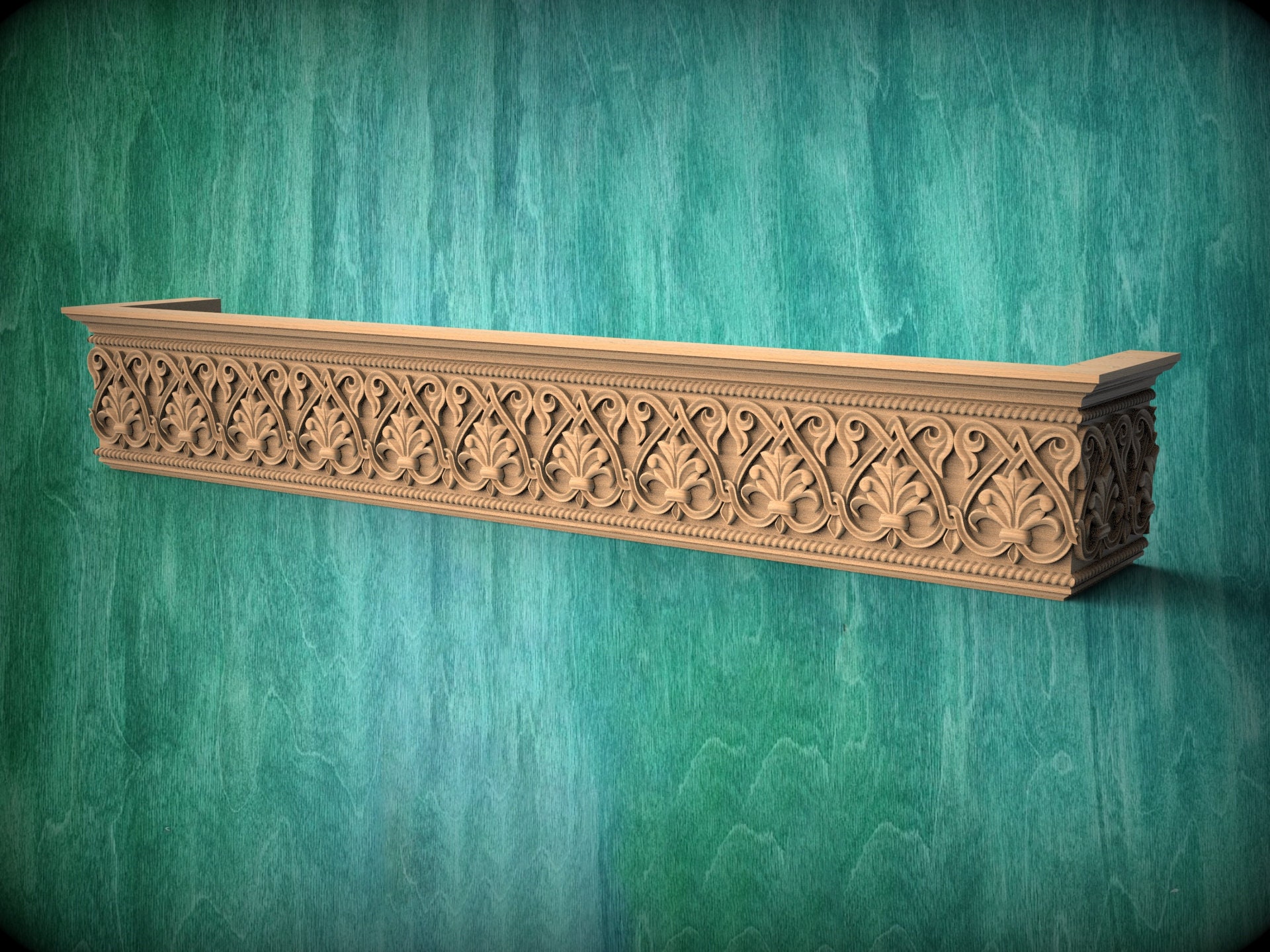 Wooden Window Pelmet Cornice Board Baroque Pelmet Antique - Etsy