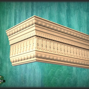 Pelmet of Wood, Baroque Pelmet, Antique Classic Carved Curtain Rod of ...