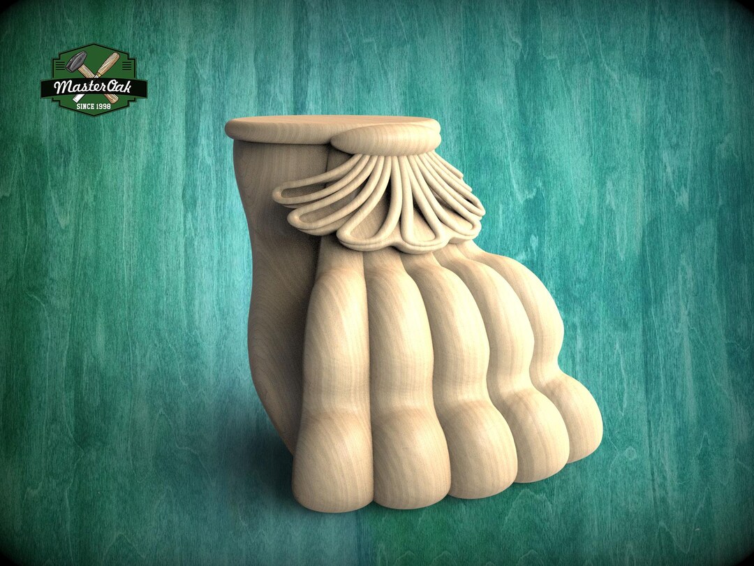 Ancient Roman Style Carved Animal Paw Furniture Leg, 1 Pc, Classic ...