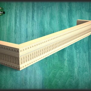 Pelmet of Wood, Baroque Pelmet, Antique Classic Carved Curtain Rod of ...