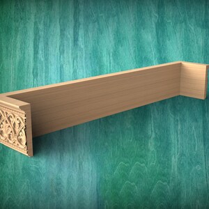 Wooden Window Pelmet, Cornice Board, Baroque Pelmet, Antique Classic ...