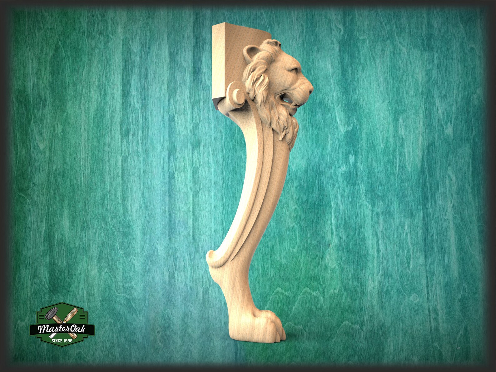 Table Leg Antique Style With Lion Head and Paw | Etsy