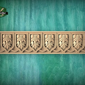 Gothic Flipping Moulding Medieval Pattern, 40, 1 Pc, Unpainted ...