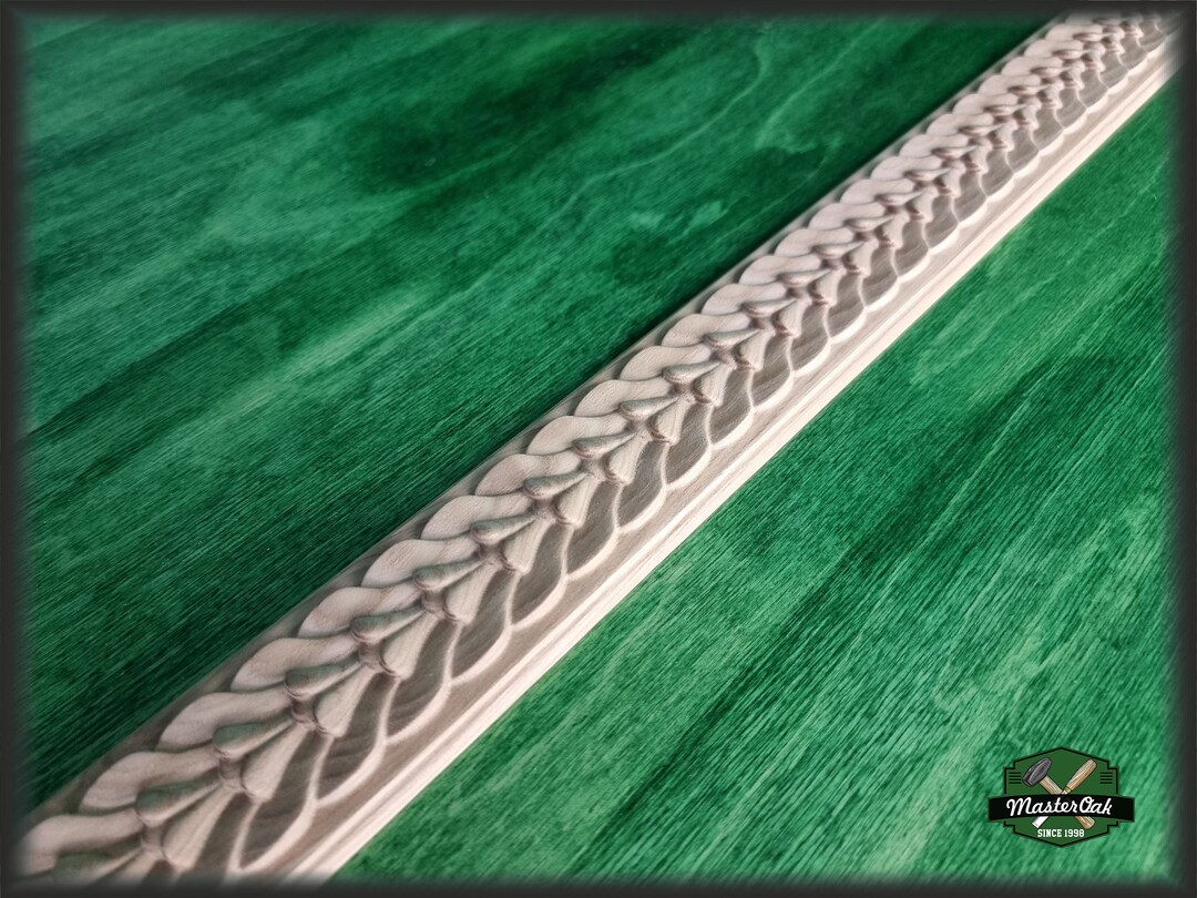 Neoclassical Moulding for Cornices and Friezes, 40" Carved Wooden ...
