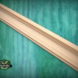 Stepped Profile Wood Molding - Elegant and Versatile Trim, 40" Wood ...