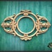 Large Onlay Arched Wooden Center Door Decor, Millwork Furniture Onlays ...