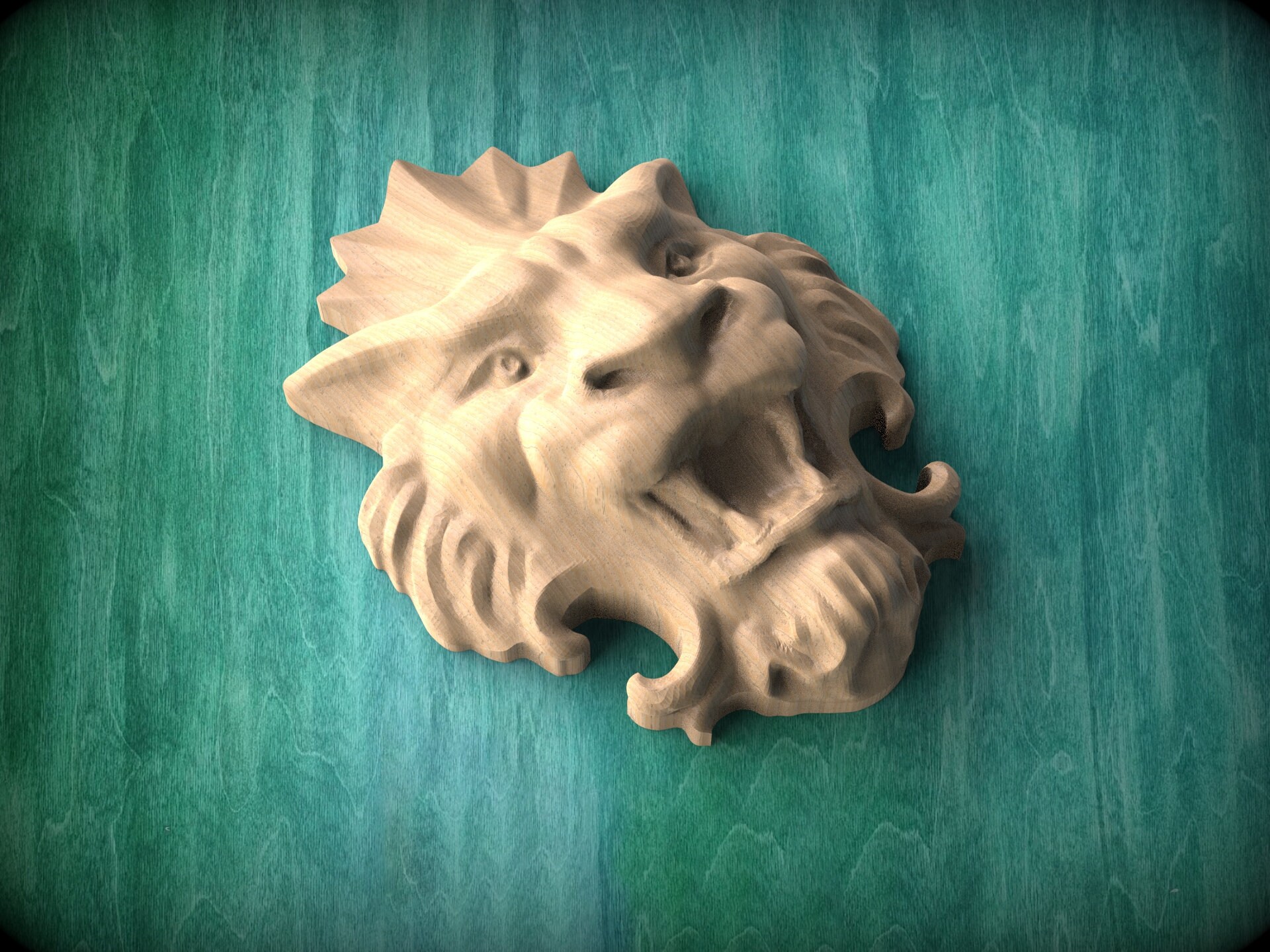 Gothic Lion Mask Carved Lion Head Unpainted 1pc Applique - Etsy