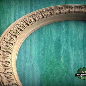 Floral Elegance Carved Arch, 1pc, Unpainted, Home Wall Embellishments ...