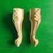 Pair of Beautiful Carved Legs, Set 2pc, Classic Style Legs, Baroque ...