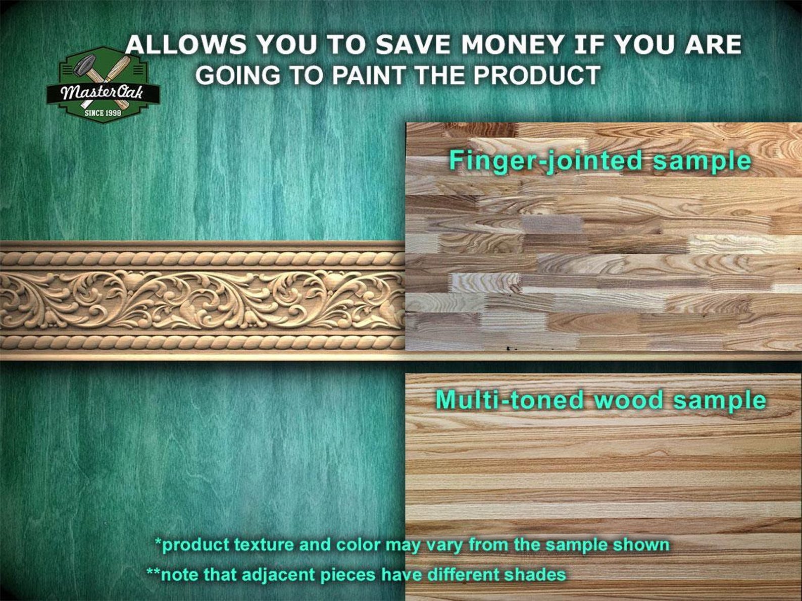 Renaissance Foliate Scroll Molding - Artistic Wood Decor, 40", 1 Pc ...