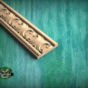 Classic Foliate Scrollwork Molding - Artisan Crafted Detail, 40 ...