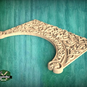 Elegant Wooden Arch Onlay – Durable, Rustic and Scandinavian Style ...